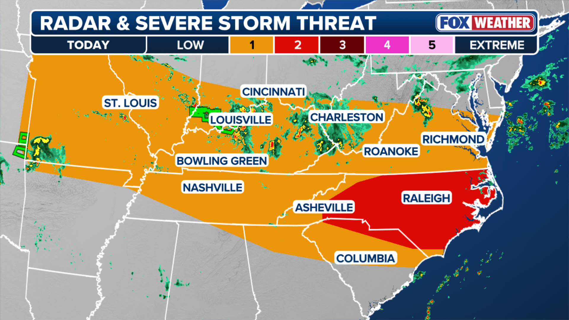 Severe storms target 100+ million across the Northeast Sunday | Fox Weather