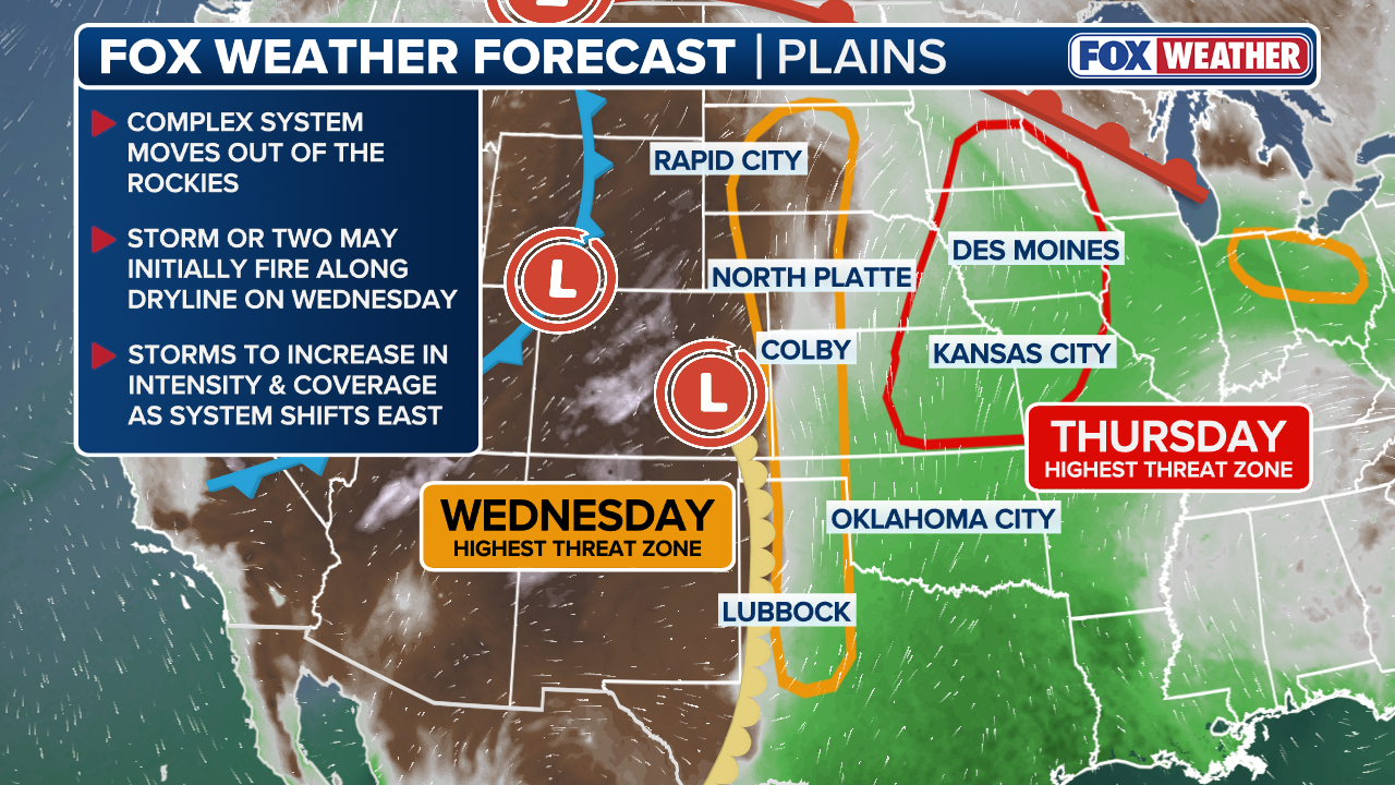 Weekend severe weather: Storms target Texas and the Plains with ...