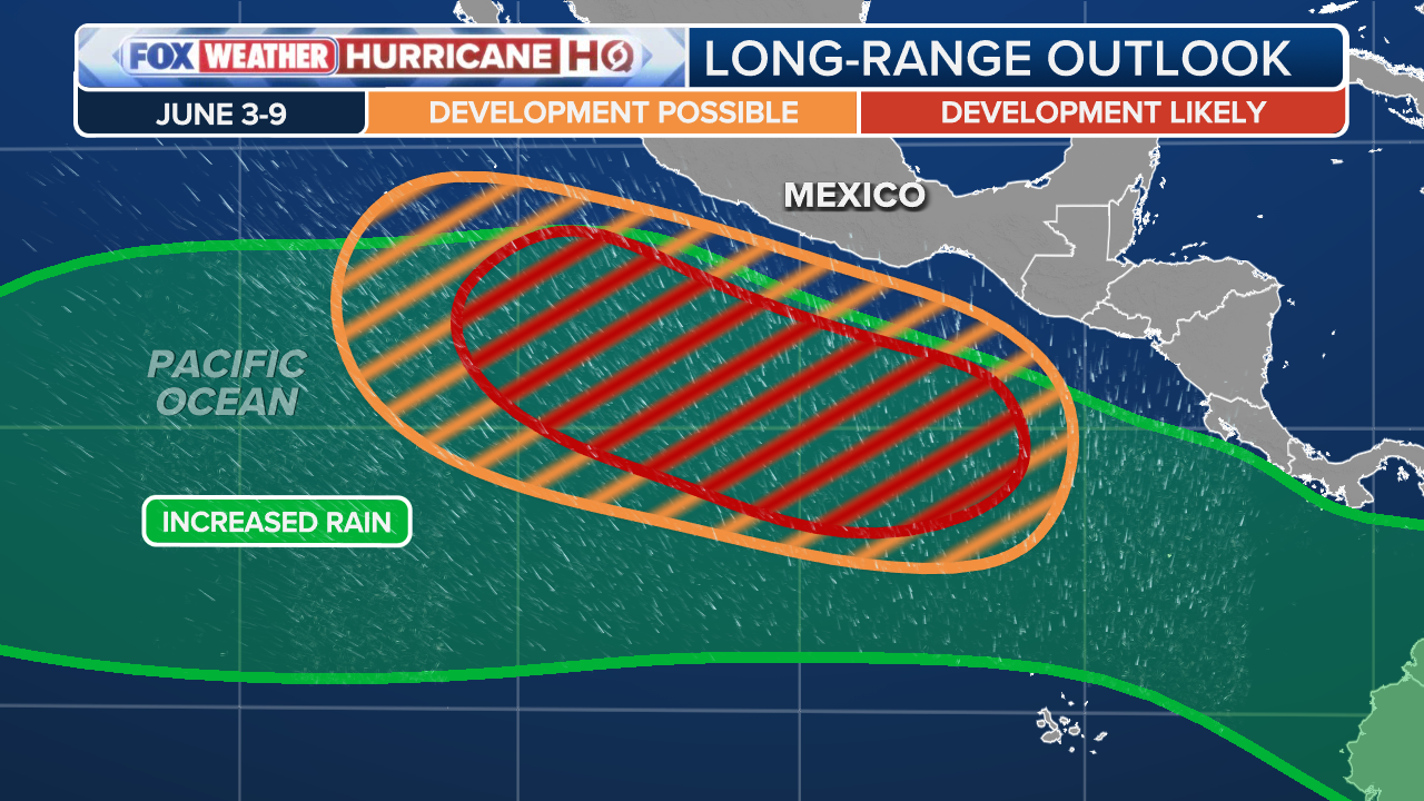 Rising odds for June Eastern Pacific tropical development | Fox Weather